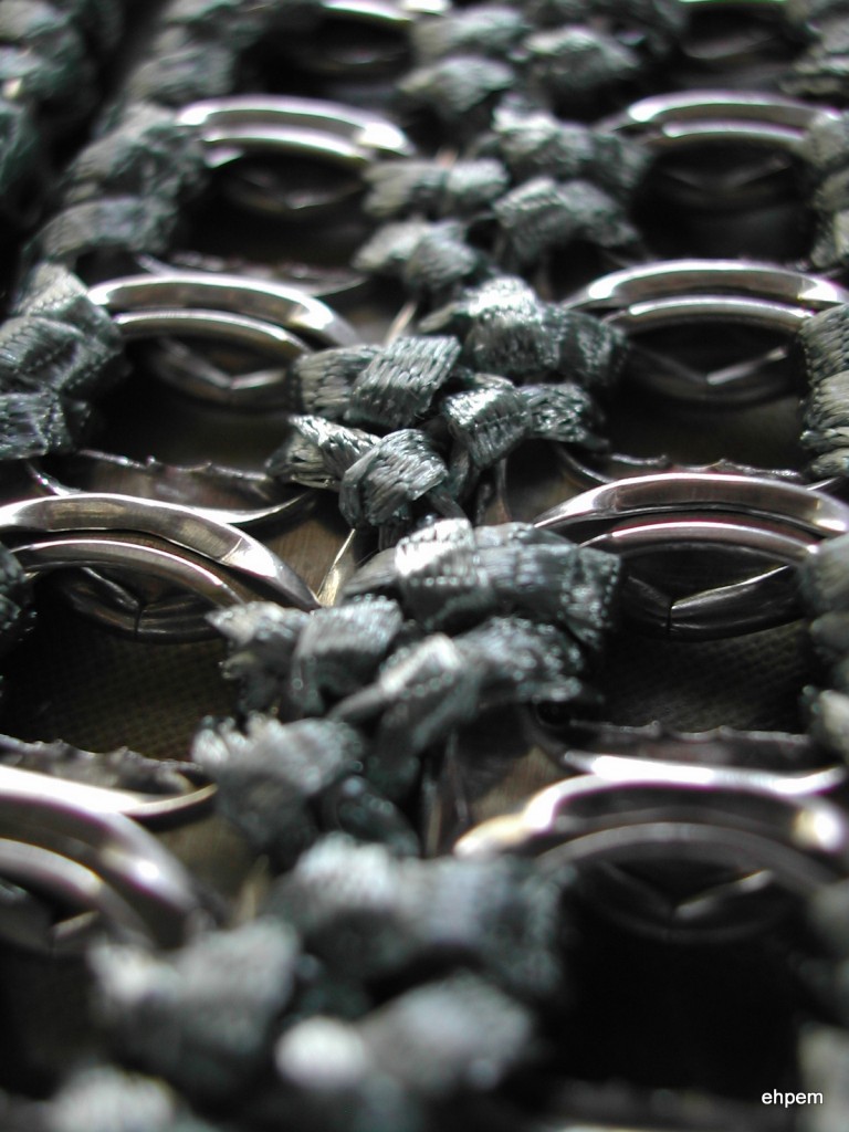 Pull-Tab Chain Mail | burnt embers